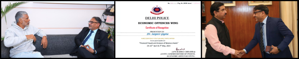 Dr. Sanjeev Gupta | Financial Expert | Prevention of Fraud | Author of ...